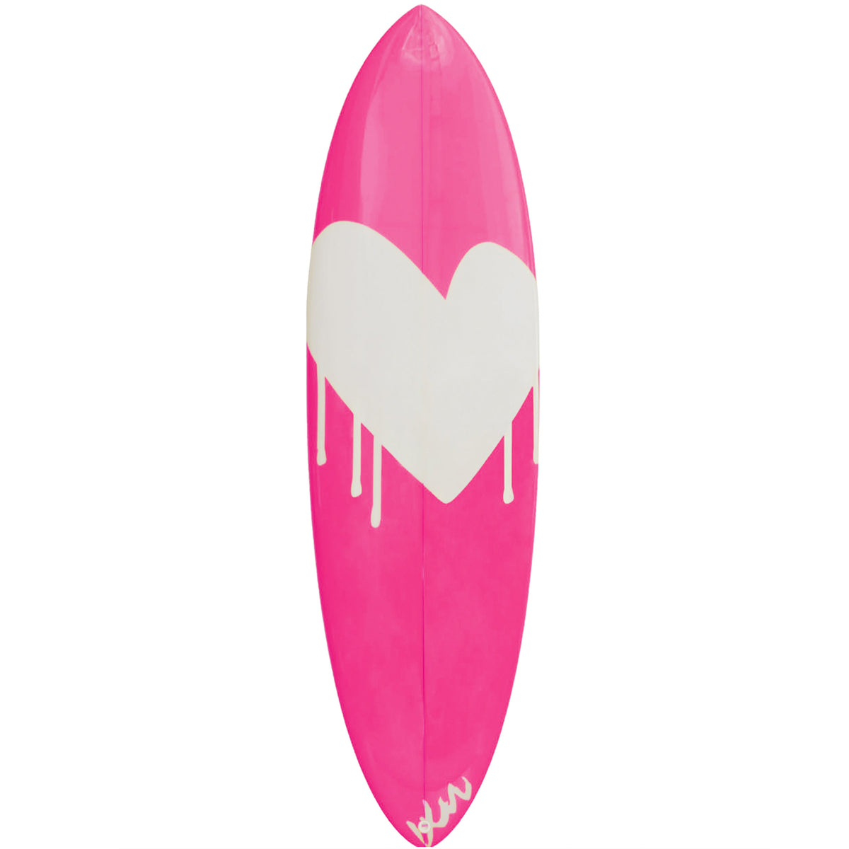 pink surfboard