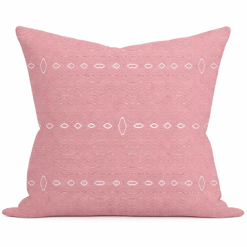 Desert Groove Dusty Pink Throw Pillow – KERRI ROSENTHAL