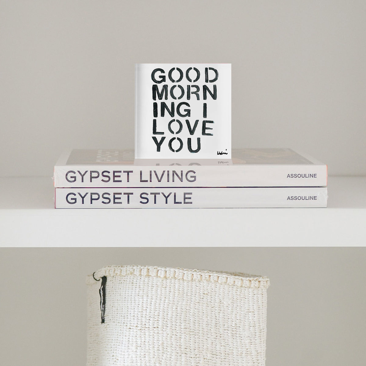 Good Morning I Love You Word Art Block of Love – KERRI ROSENTHAL