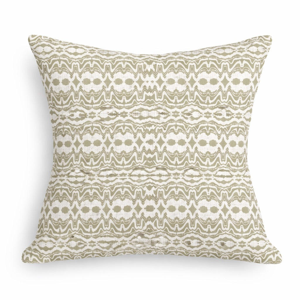 Cactus Palm Ikat Throw Pillow – KERRI ROSENTHAL