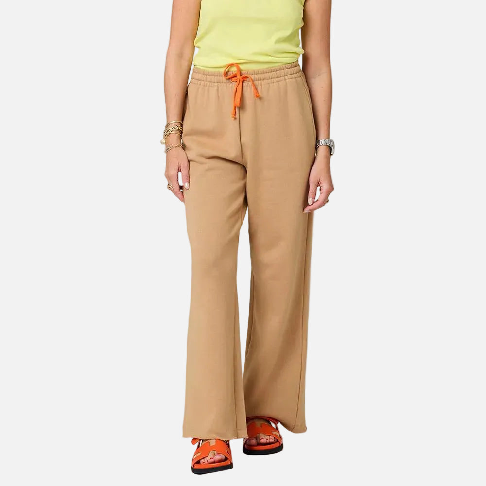 Weekend Barb Cotton Fleece Camel Sweatpant – KERRI ROSENTHAL