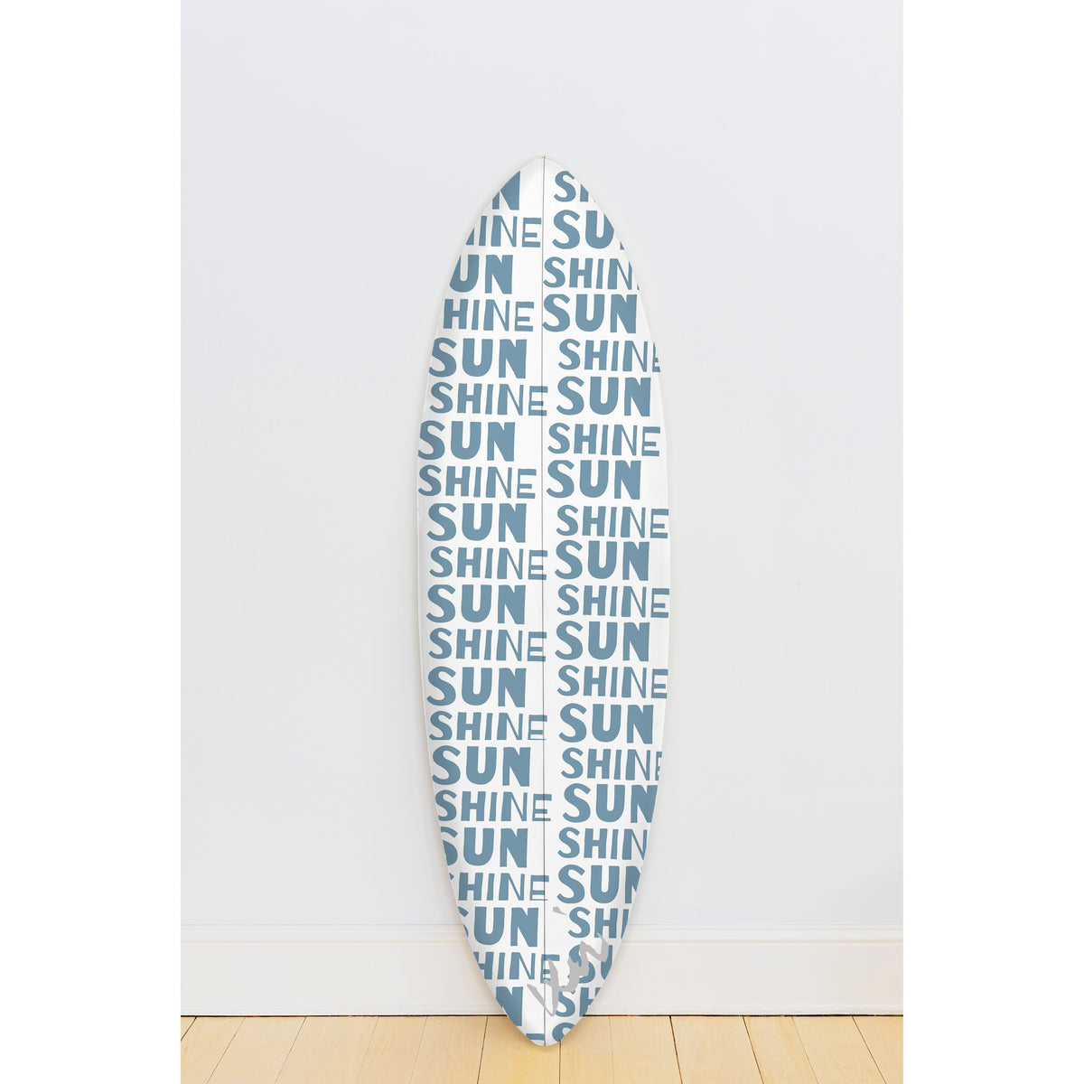 Striped Sunshine Surf Blue Surfboard Design – KERRI ROSENTHAL