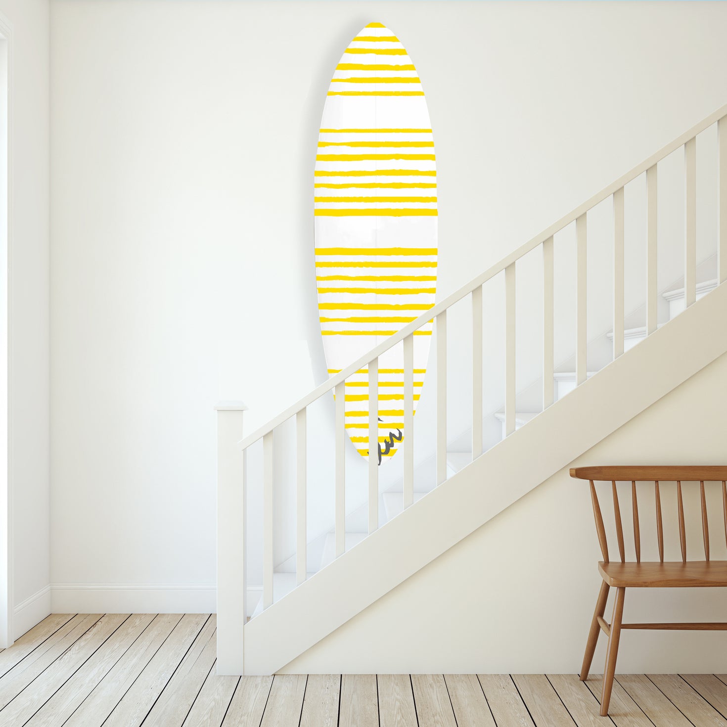 Sunshine Stripe Surfboard – KERRI ROSENTHAL