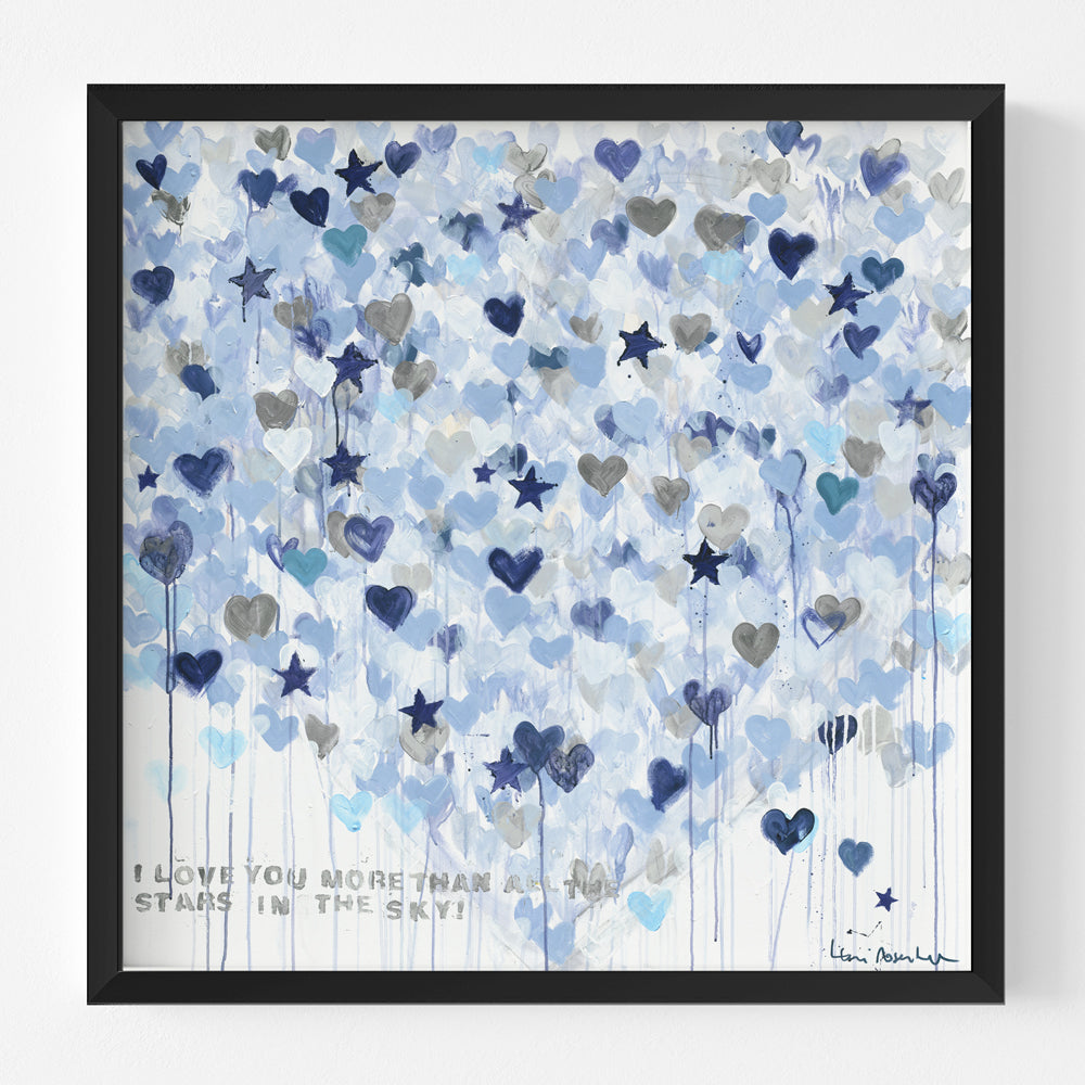 Starry Starry Love Art Print Wall Artwork – KERRI ROSENTHAL
