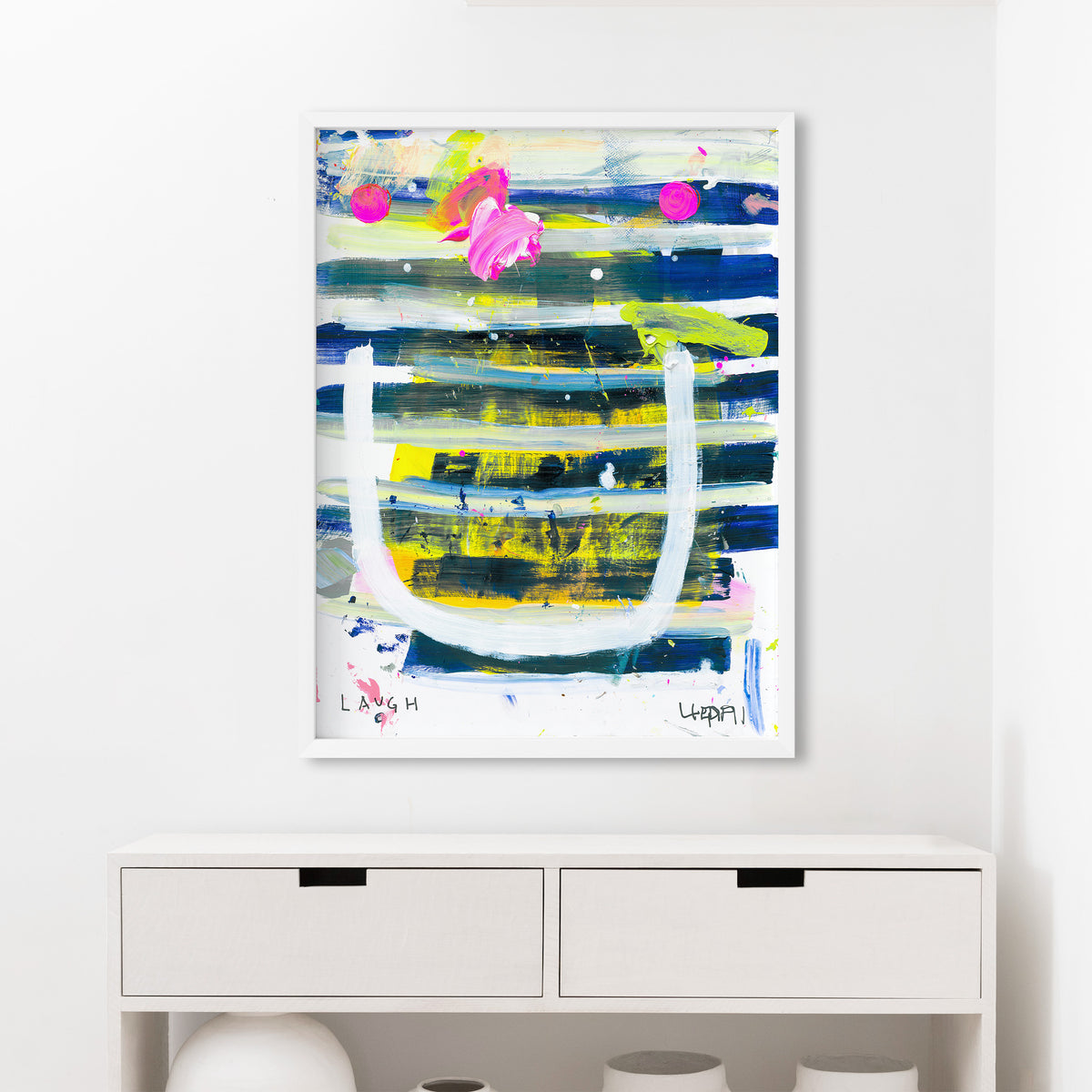Laugh Lines Art Print Wall Art Framed Artwork – KERRI ROSENTHAL