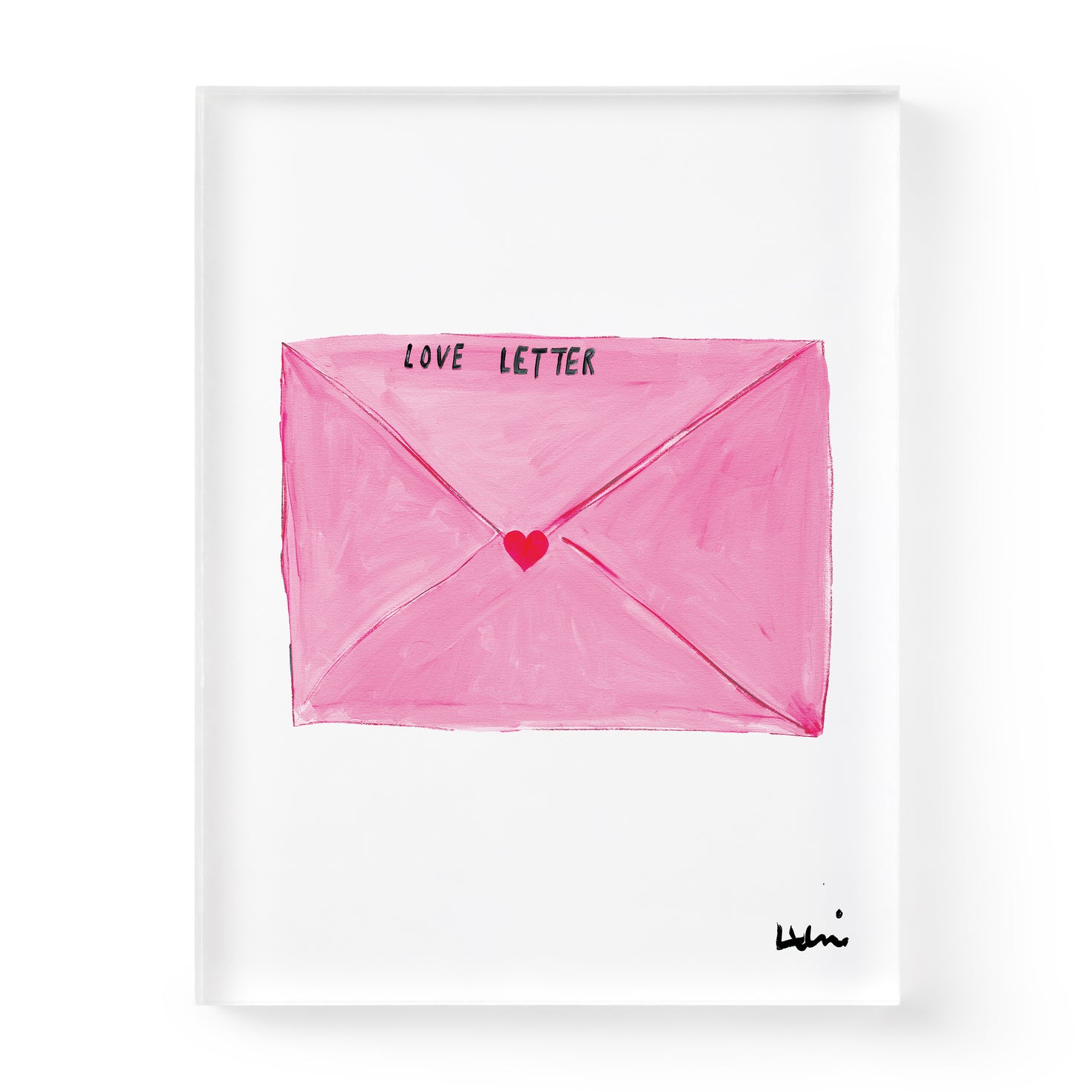 Sending You a Love Note Art Print Artwork – KERRI ROSENTHAL