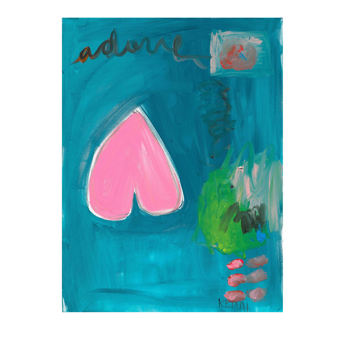 Adore Art Print Wall Art Original Artwork – KERRI ROSENTHAL