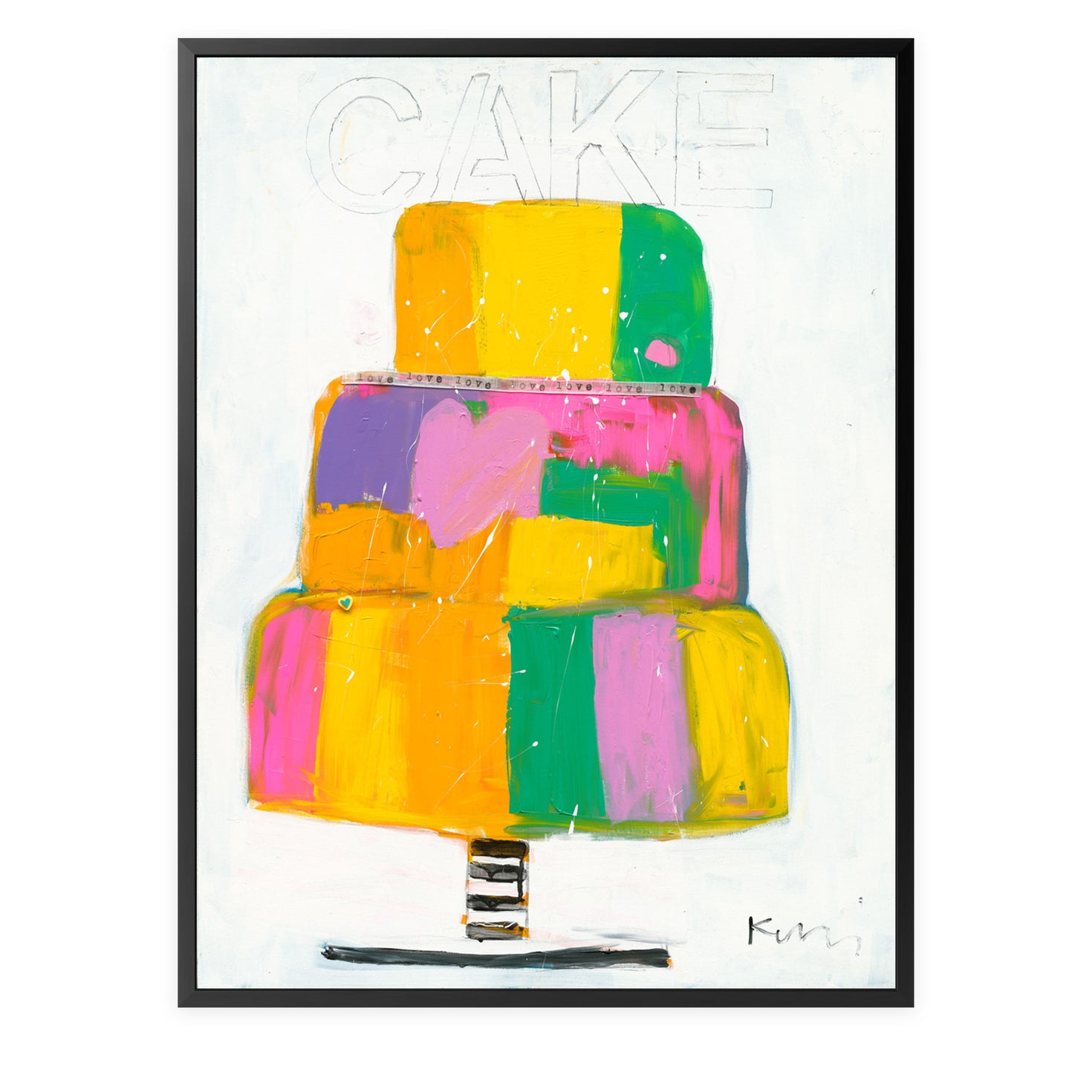 Cake The Great art print foodie Wall Art Framed Artwork – KERRI ROSENTHAL