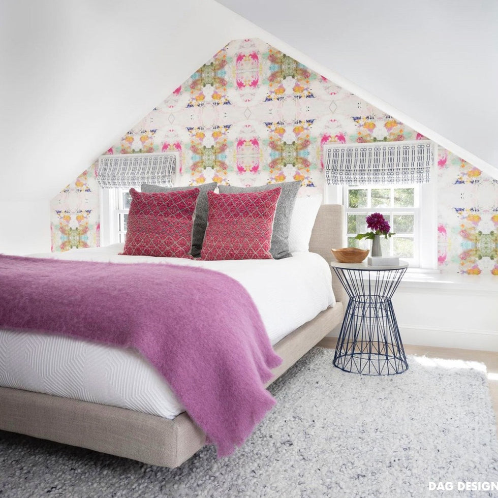 Colorful multi studio floor designer wallpaper – KERRI ROSENTHAL