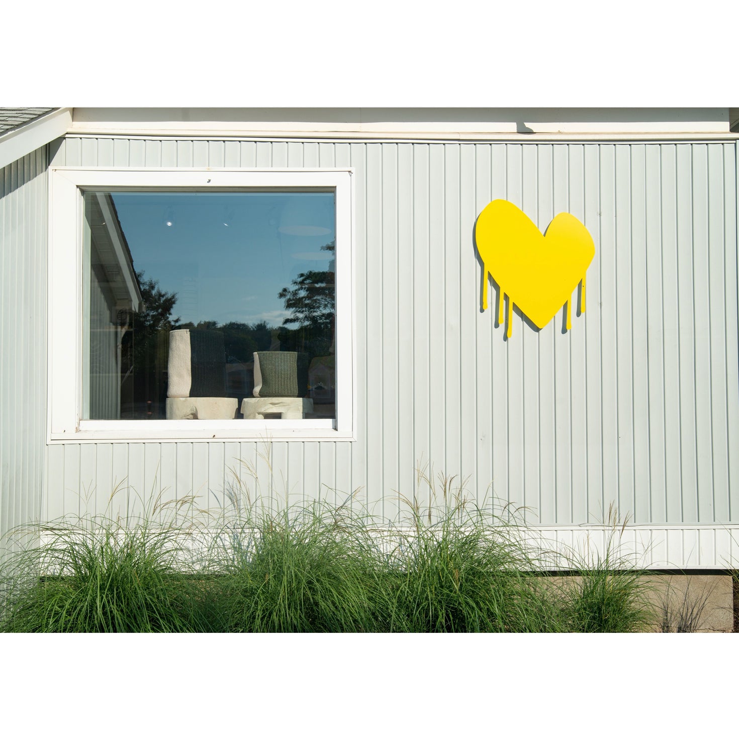 Drippy Heart Cut-Out (True Blue) Wall Art Framed Artwork – KERRI ROSENTHAL