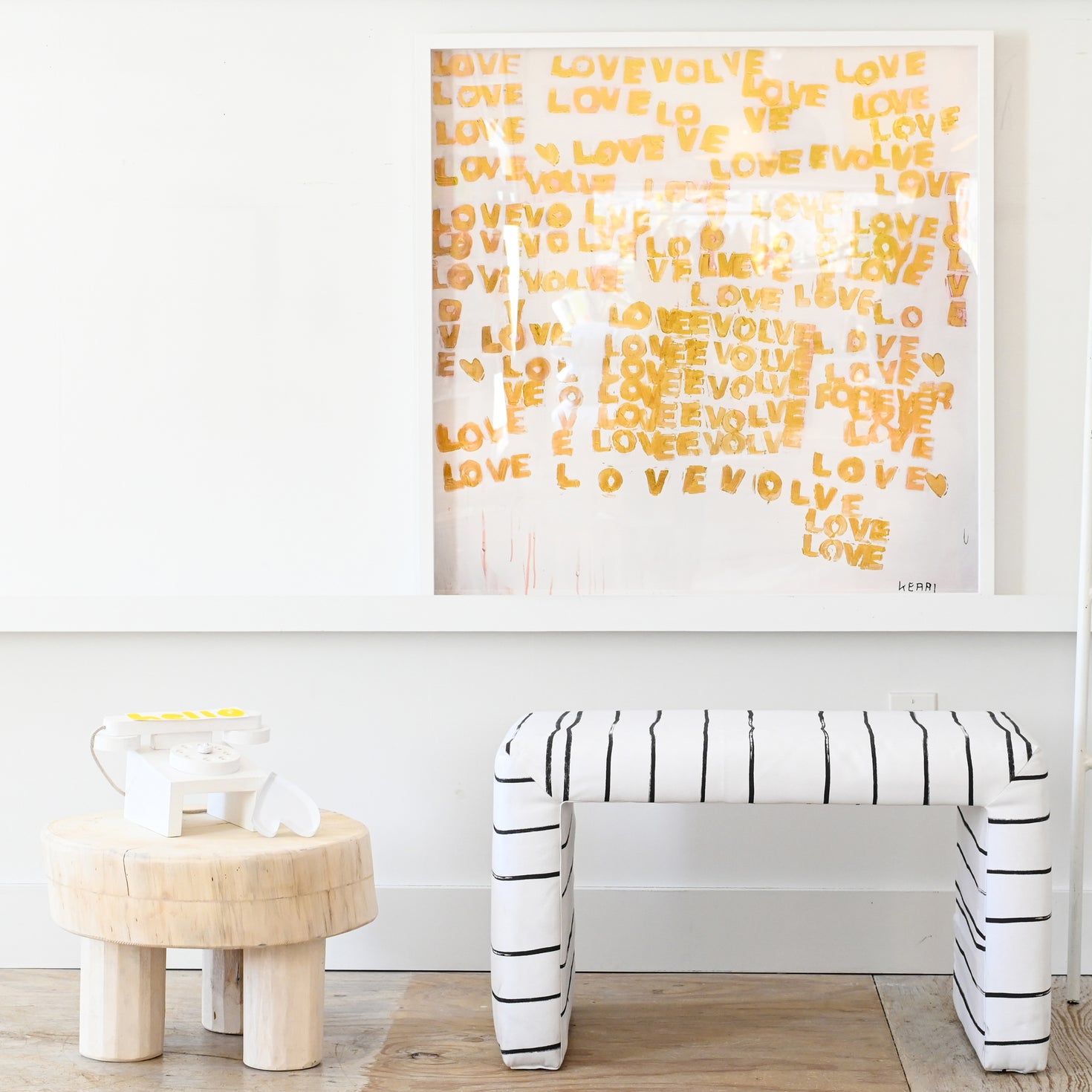 The Evolution Of Love Wall Word Art Framed Artwork – KERRI ROSENTHAL
