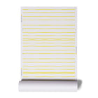 White with yellow stripe mr. sharpie designer wallpaper – KERRI ROSENTHAL