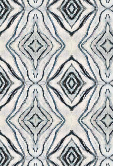 Seashells Teal cotton and oyster linen fabric – KERRI ROSENTHAL
