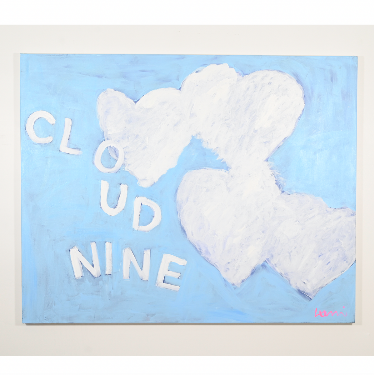 Cloud 9 Wall Word Art Original Artwork – KERRI ROSENTHAL