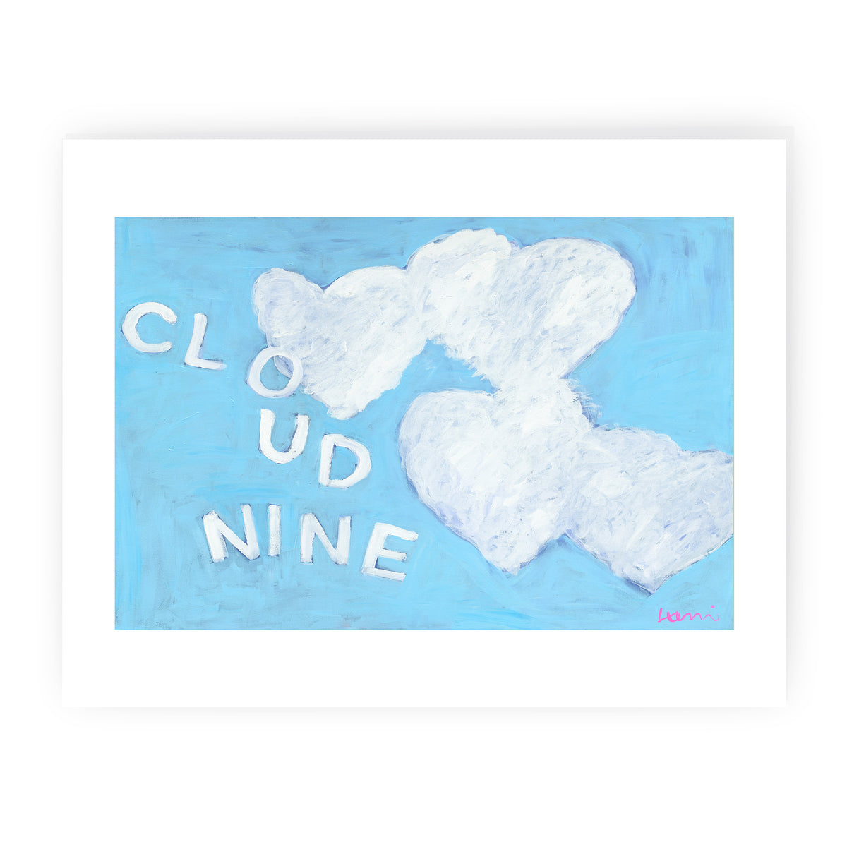Cloud 9 Mini Art Print – KERRI ROSENTHAL