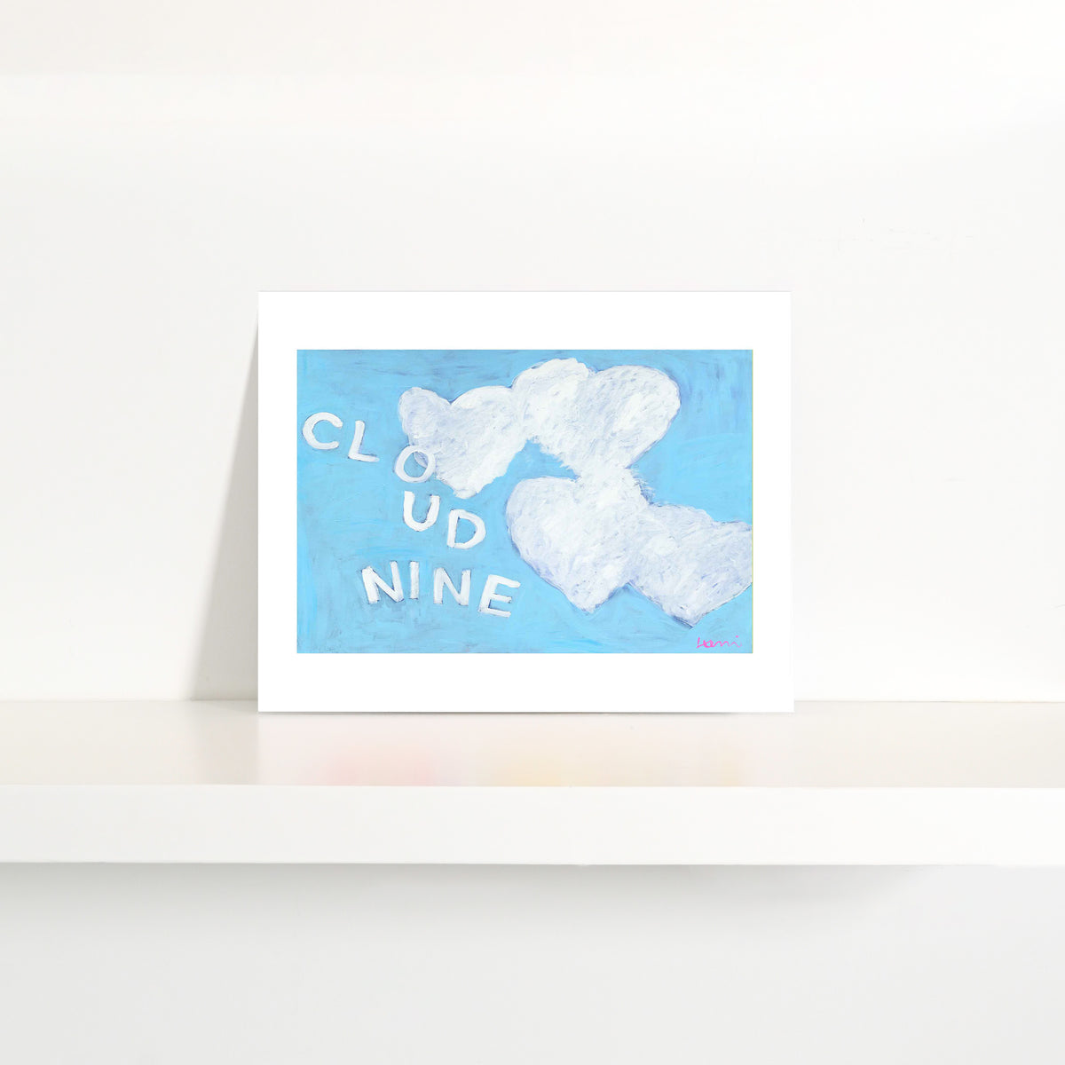 Cloud 9 Mini Art Print – KERRI ROSENTHAL