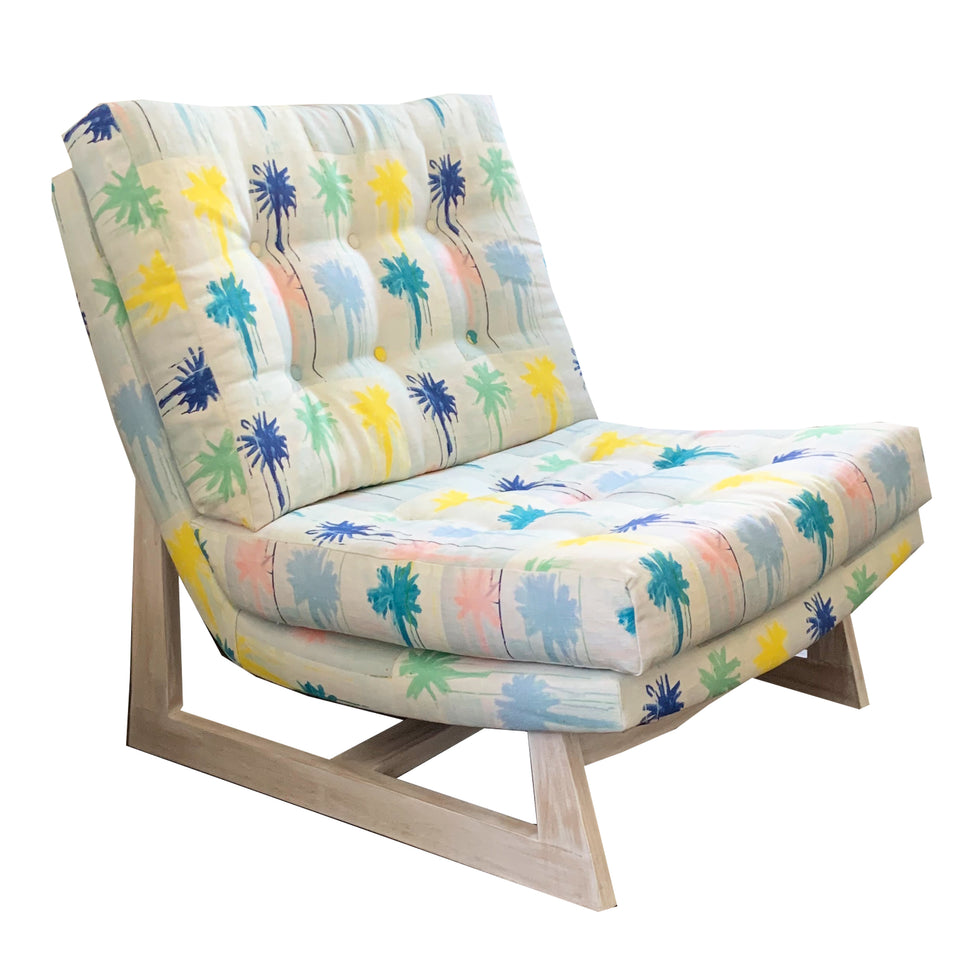 Pom Poms Oversized Armless Romeo Accent Chair – KERRI ROSENTHAL